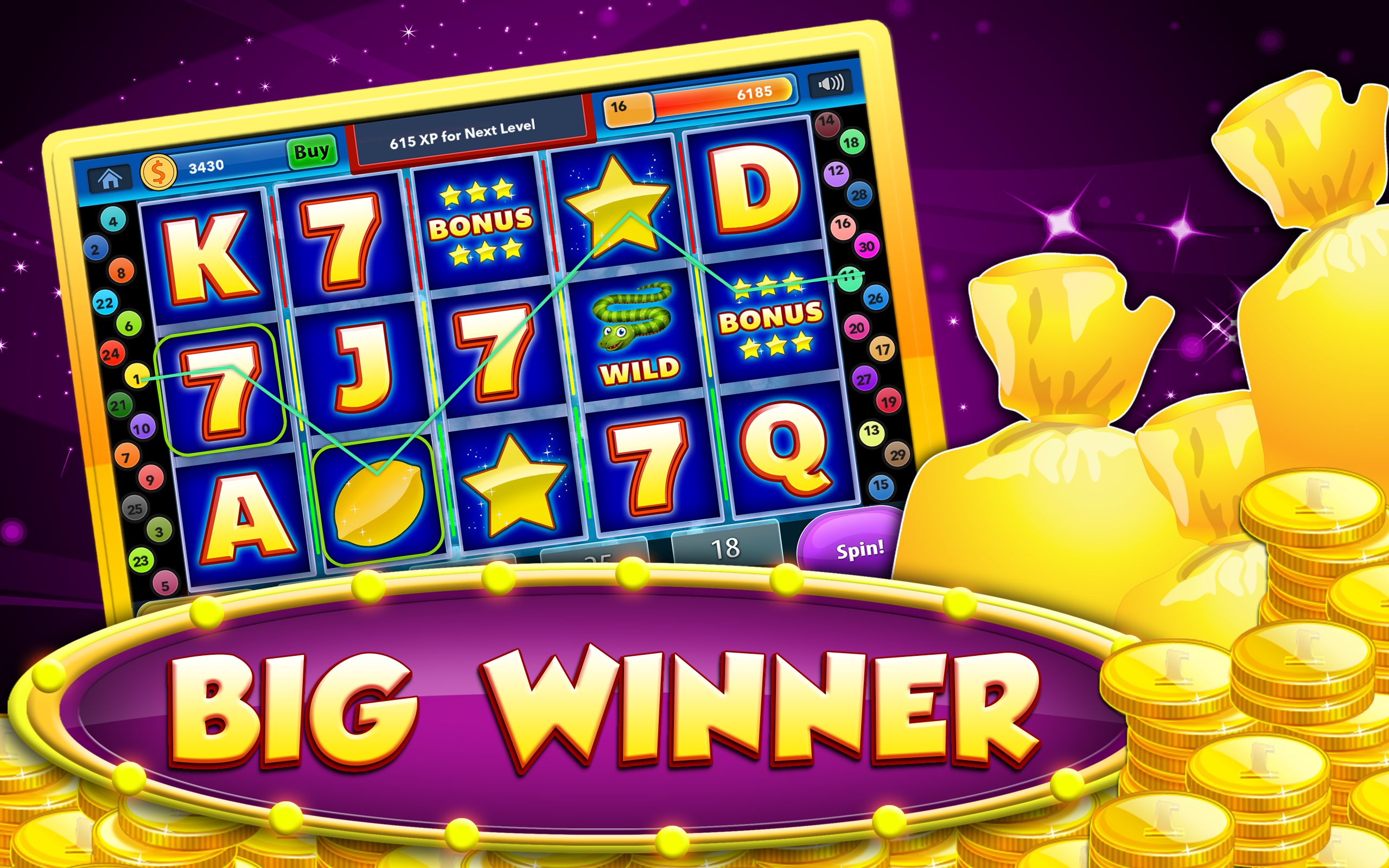 Triple Cherry Slots Party - FREE SLOT MACHINES GAME for kindle fire ...