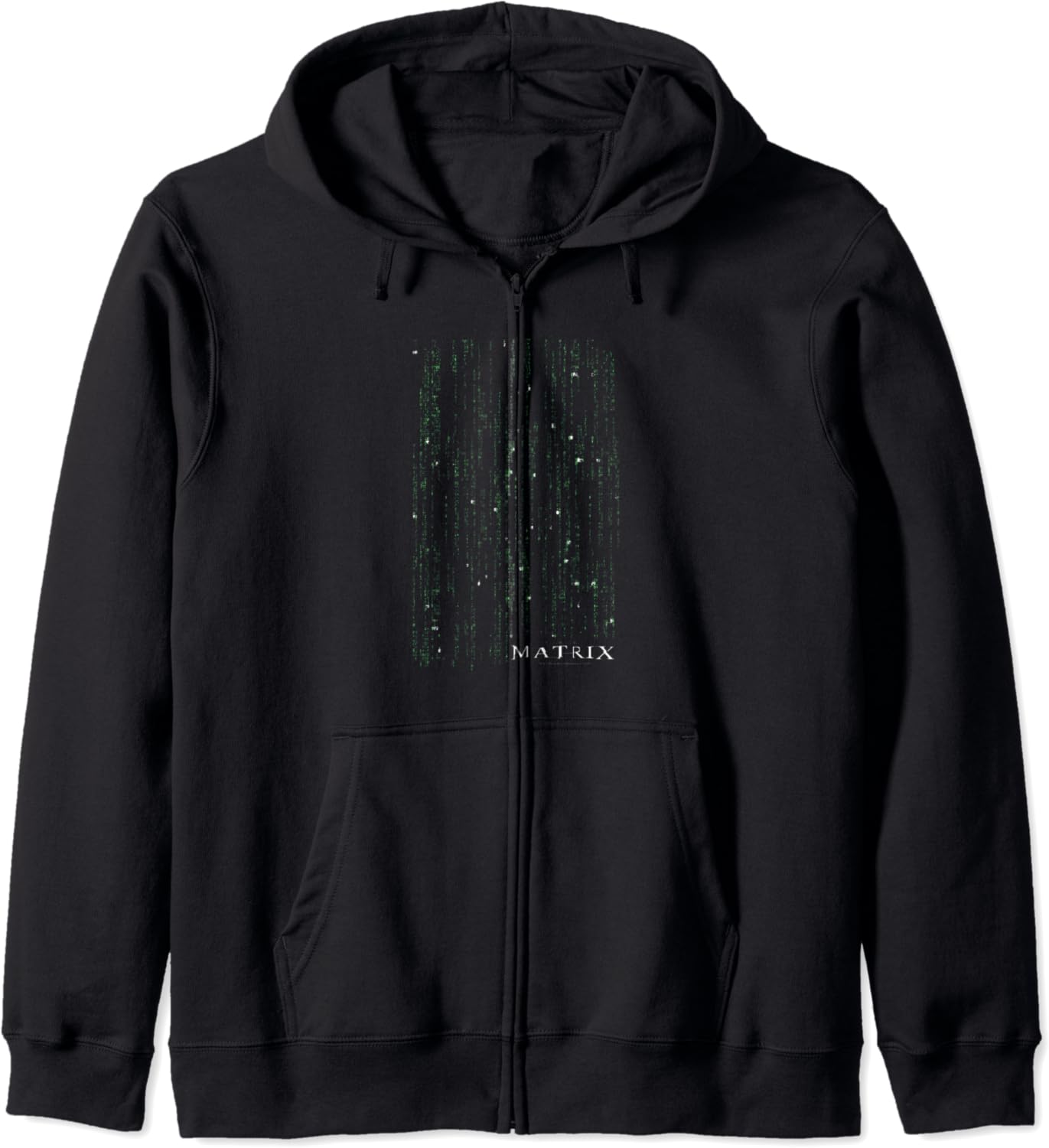 Amazon.com: The Matrix Classic Coding Drop Poster Zip Hoodie : Clothing ...