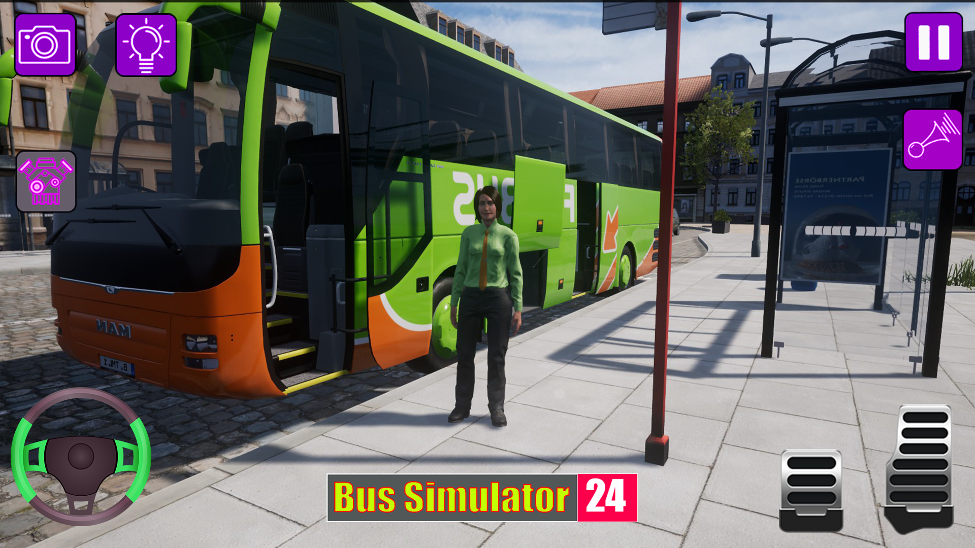Bus Simulator 2025: Real Coach Driving Game 3D - Euro City Bus, Public ...