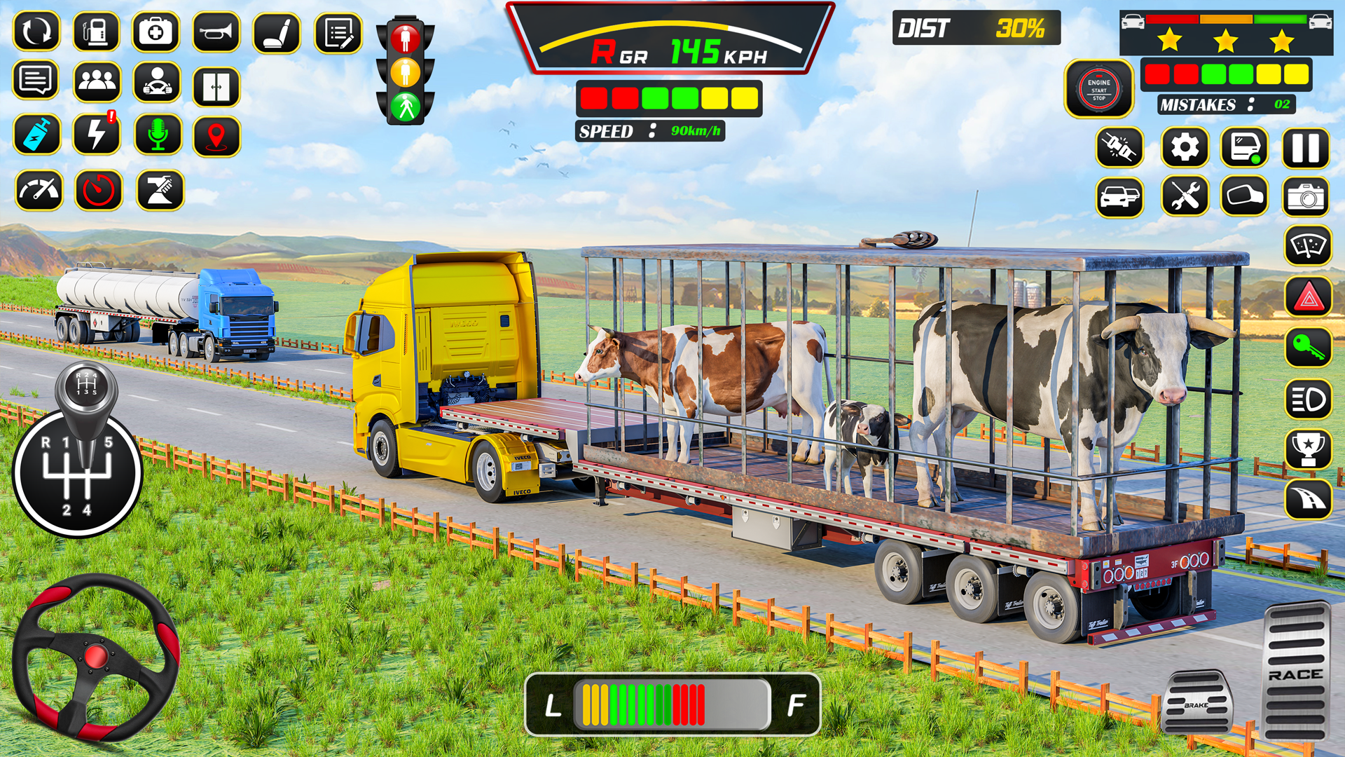 Farming Simulator Games: Big Tractor farming USA Harvesting Simulator ...