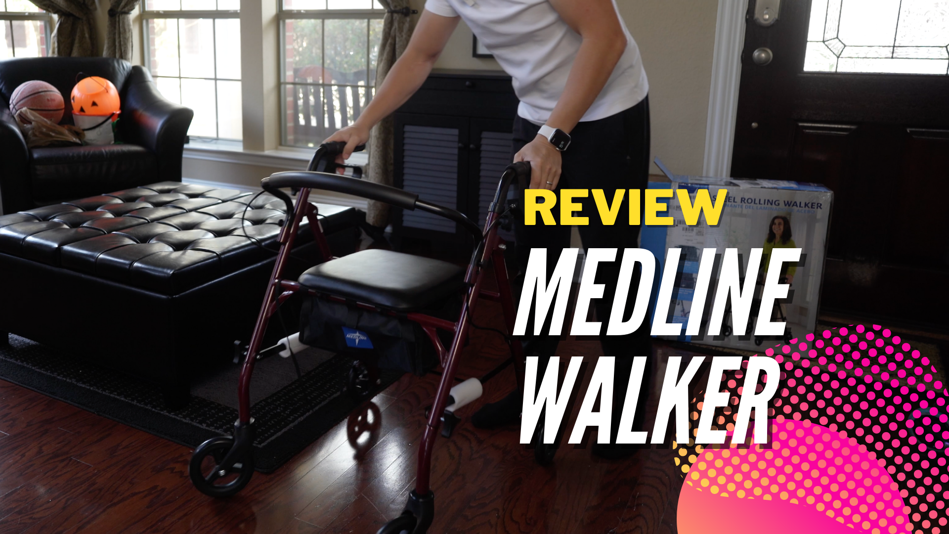 Watch REVIEW - Medline Rollator Walker - Sturdy and Functional on ...