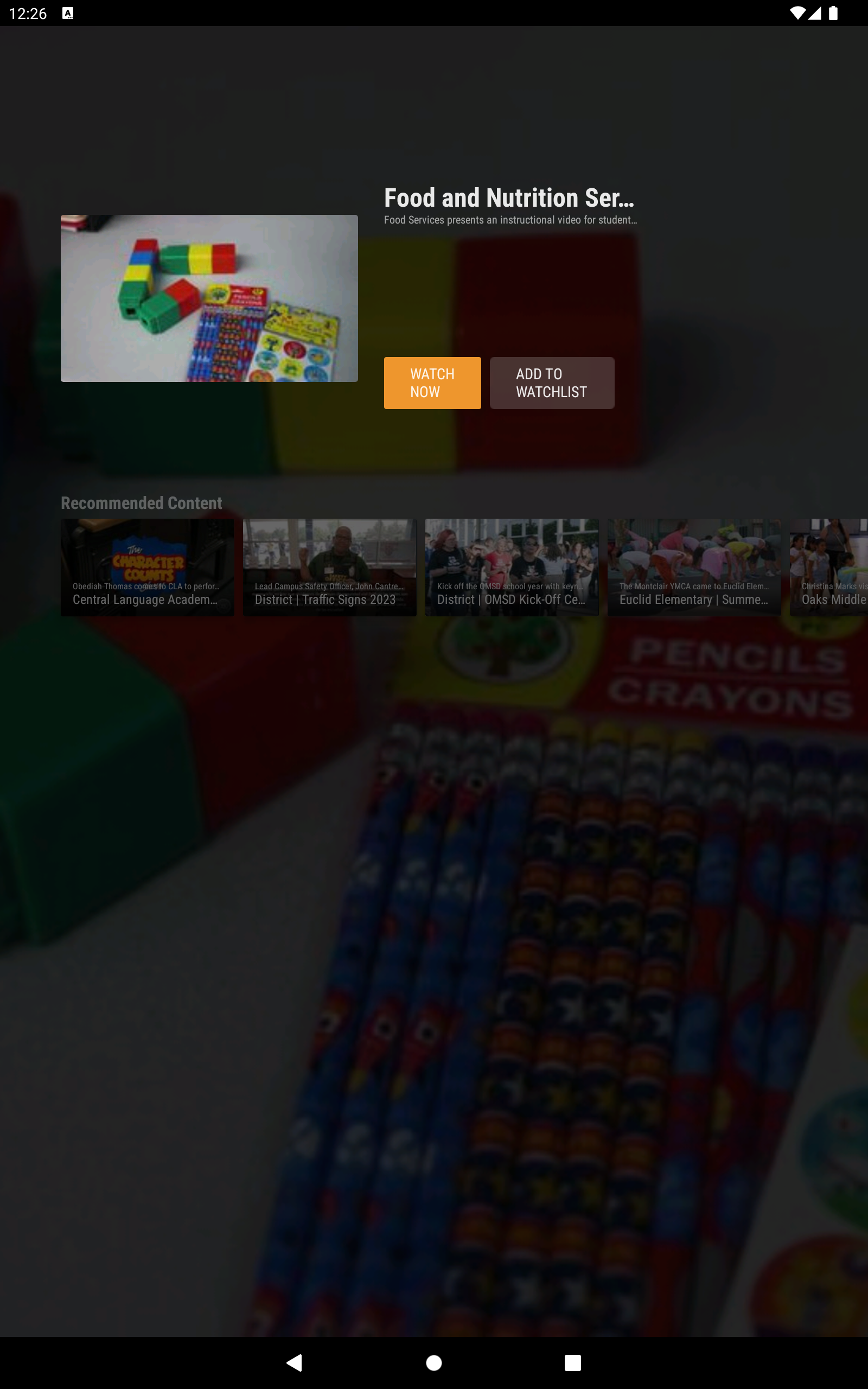 OMSD TV - App on Amazon Appstore