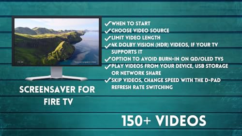 Screensaver for Fire TV - App on Amazon Appstore