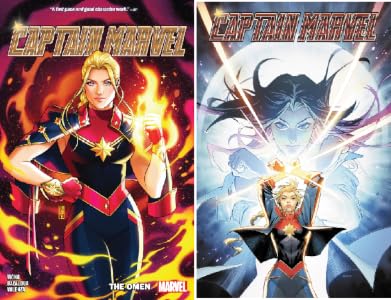 Amazon | Captain Marvel by Alyssa Wong Vol. 1: The Omen (Captain Marvel ...