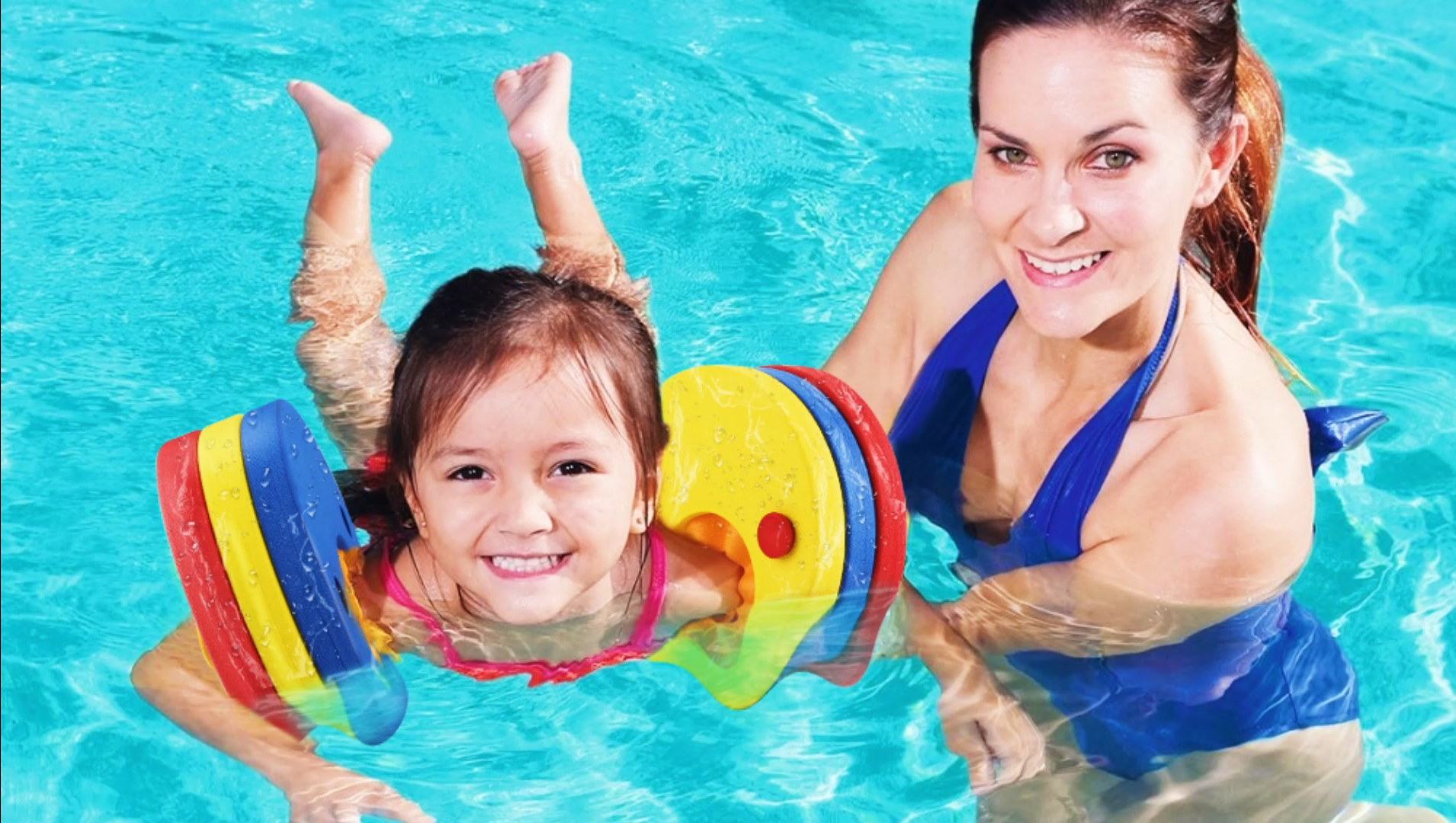 Watch Kids Arm Float Discs Swim Arm Brand Set Swimming for Pool on ...