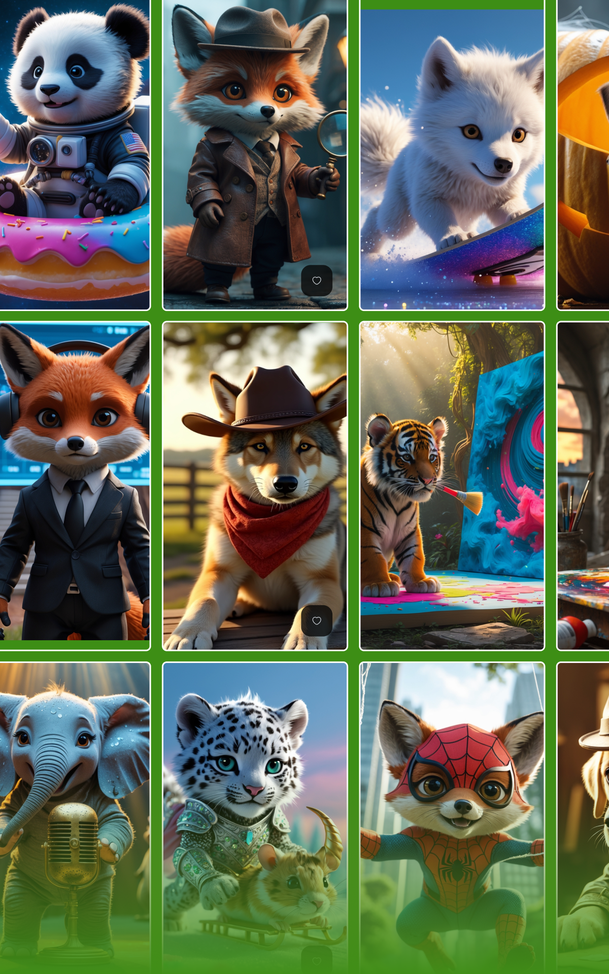 Playful Baby Wild Animals – HD 4K Fun Wildlife Wallpapers for Fire TV ...