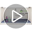 Amazon.com: Cozycraze Under Sink Mat 𝟮𝟮𝘅𝟯𝟰 Inches | Durable Slip ...