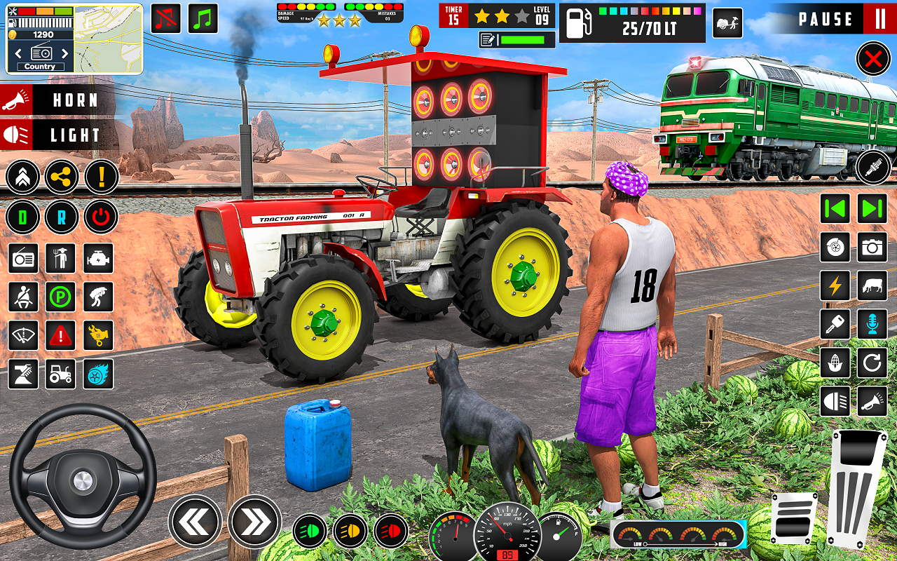 Tractor Farming Tractor Games - Real Tractor Game -Tractor Farming ...