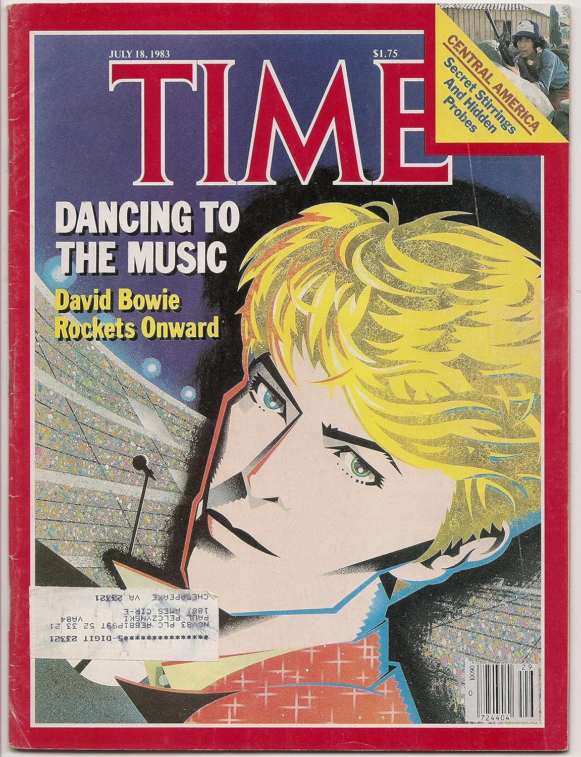 Time Magazine July 18 1983 Dancing to the Music David Bowie Rockets ...