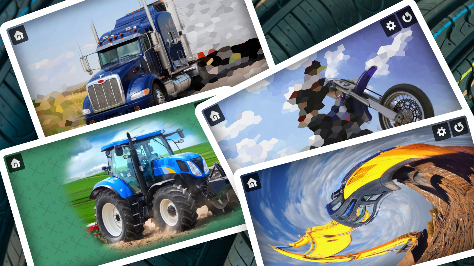 Vehicle Scratch & Color - Fun and educational game for kids and ...