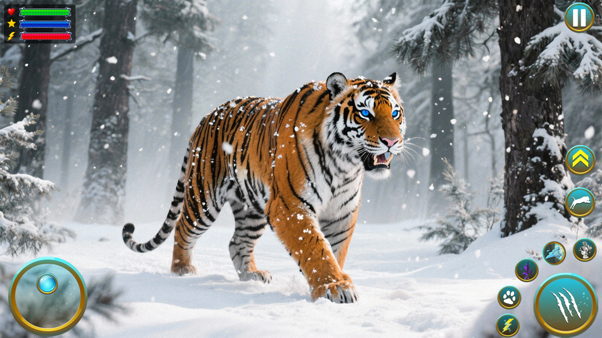 Wild Tiger Animal Survival Simulator – Jungle Big Cat Hunting & Family ...
