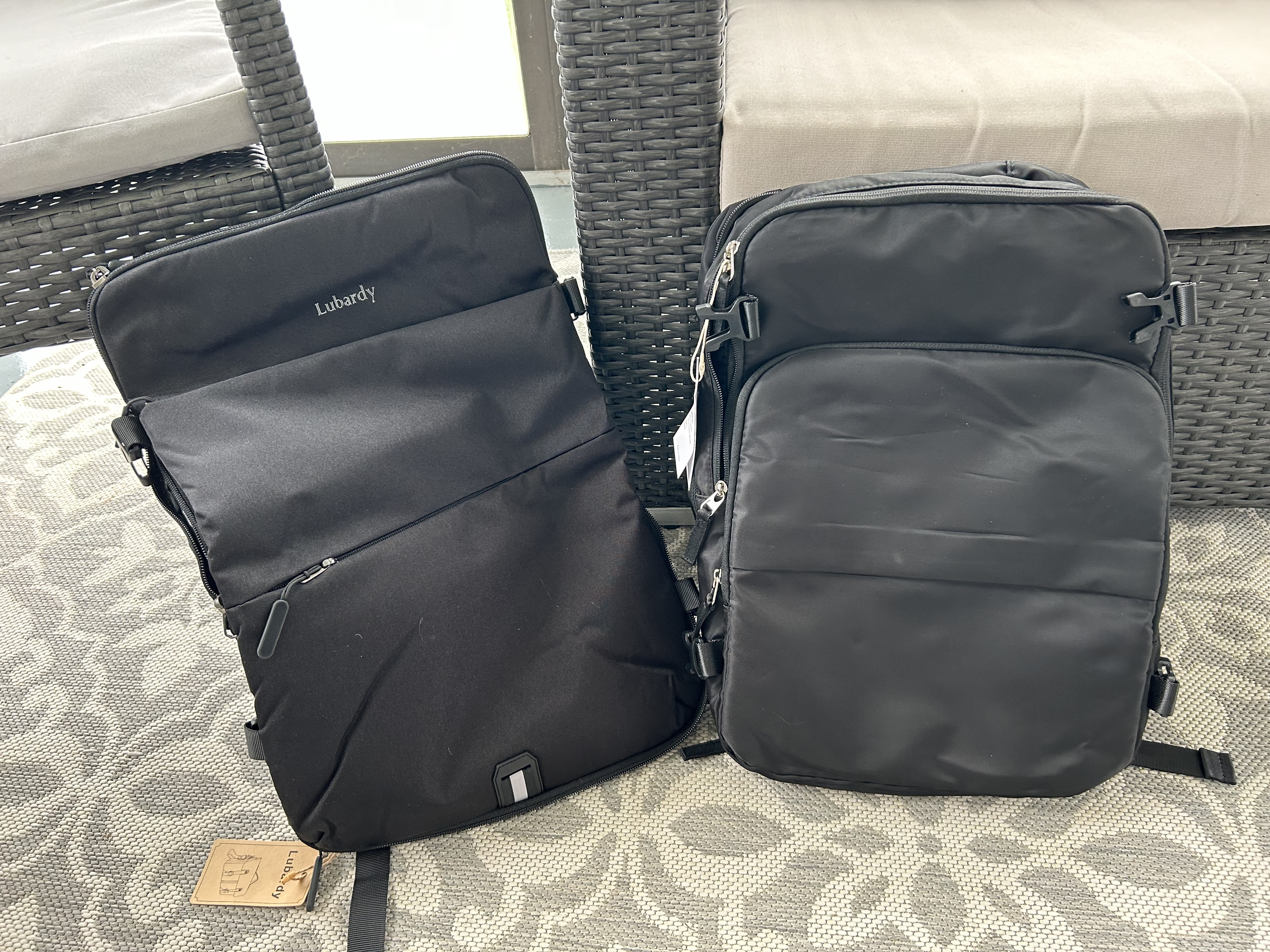 Watch Rinlist vs. Lubardy Travel Backpack Features and Review on Amazon ...