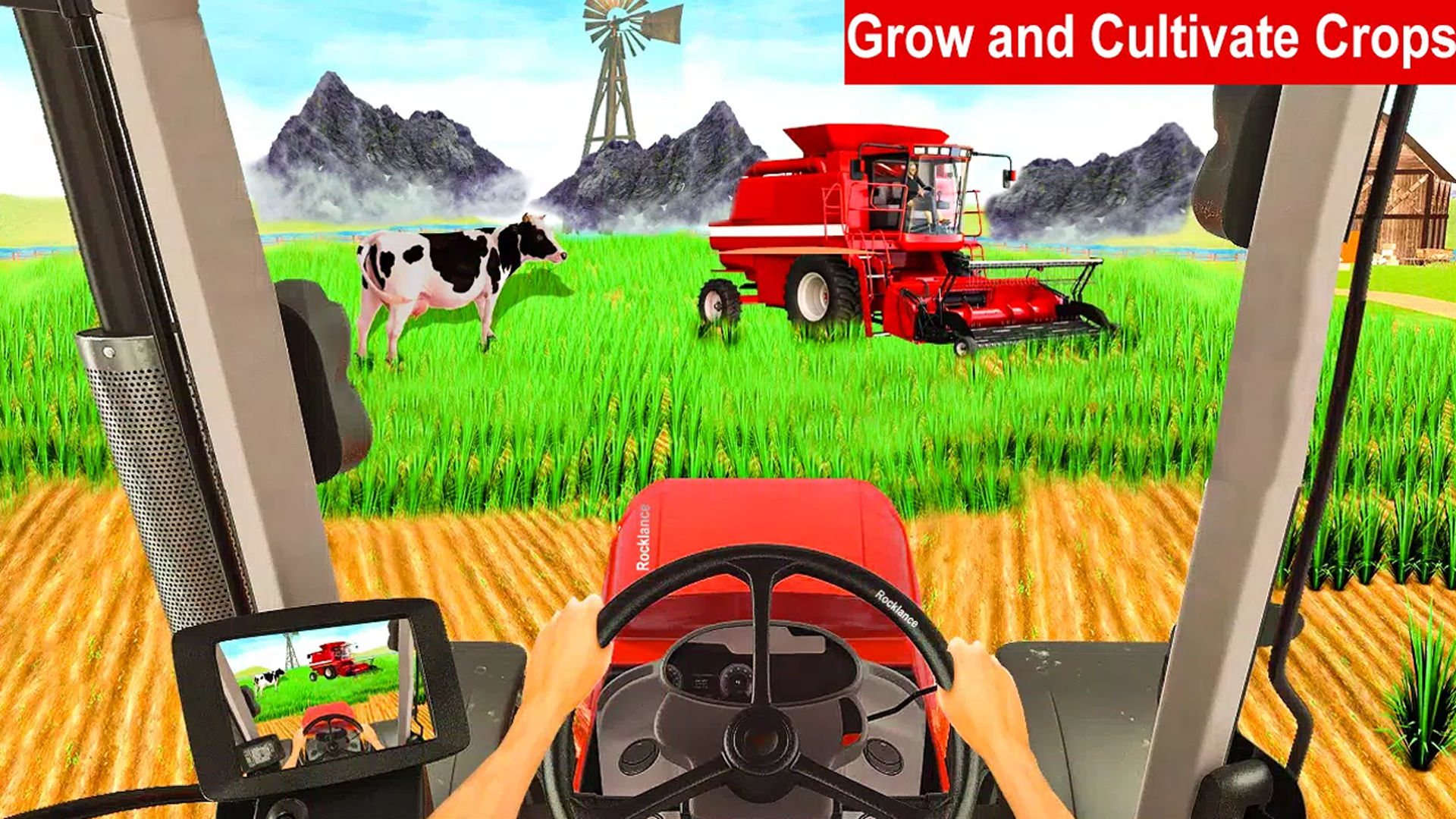 Real Tractor Driving Farming Simulator: Modern Farming Game - App on ...