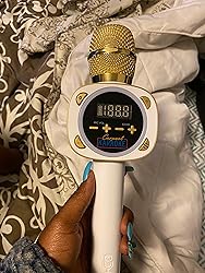 Amazon.com: Singing Machine Portable, Handheld Bluetooth Karaoke ...