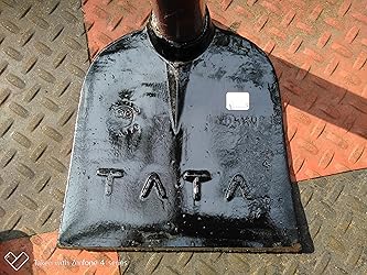 JCT Tata Digging Hoe Iron Steel Spade for Gardening 1.2 Kg (Handel 35 ...