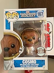 Amazon.com: Pop! Marvel: Guardians of The Galaxy - Cosmo Vinyl Figure ...