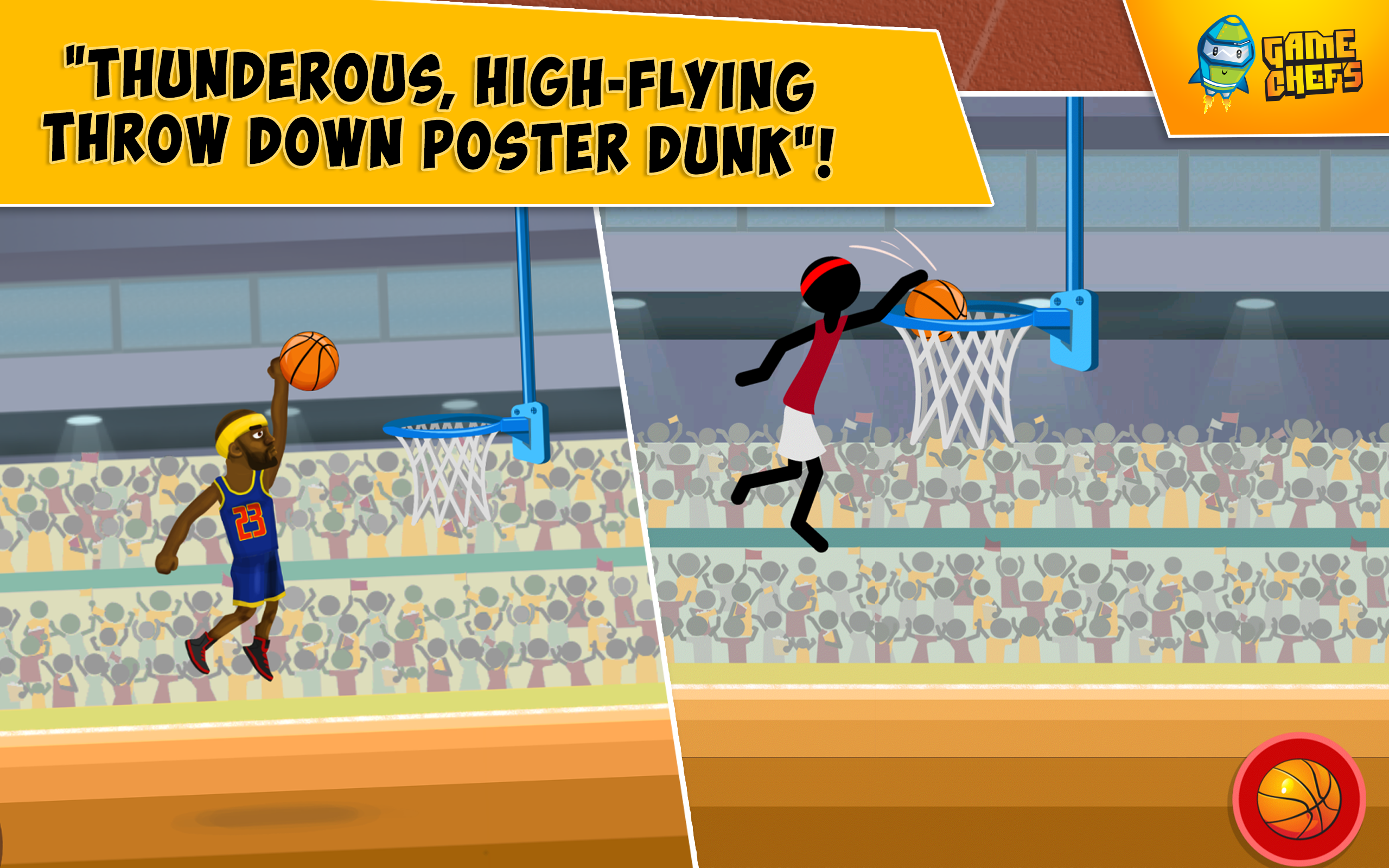 Stickman Slam Dunk - App on Amazon Appstore