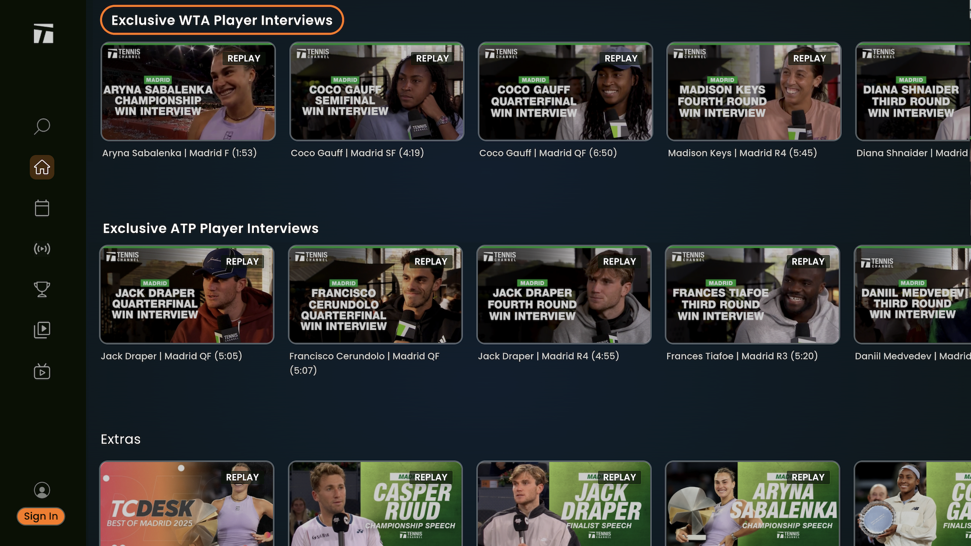 Tennis Channel - App on Amazon Appstore