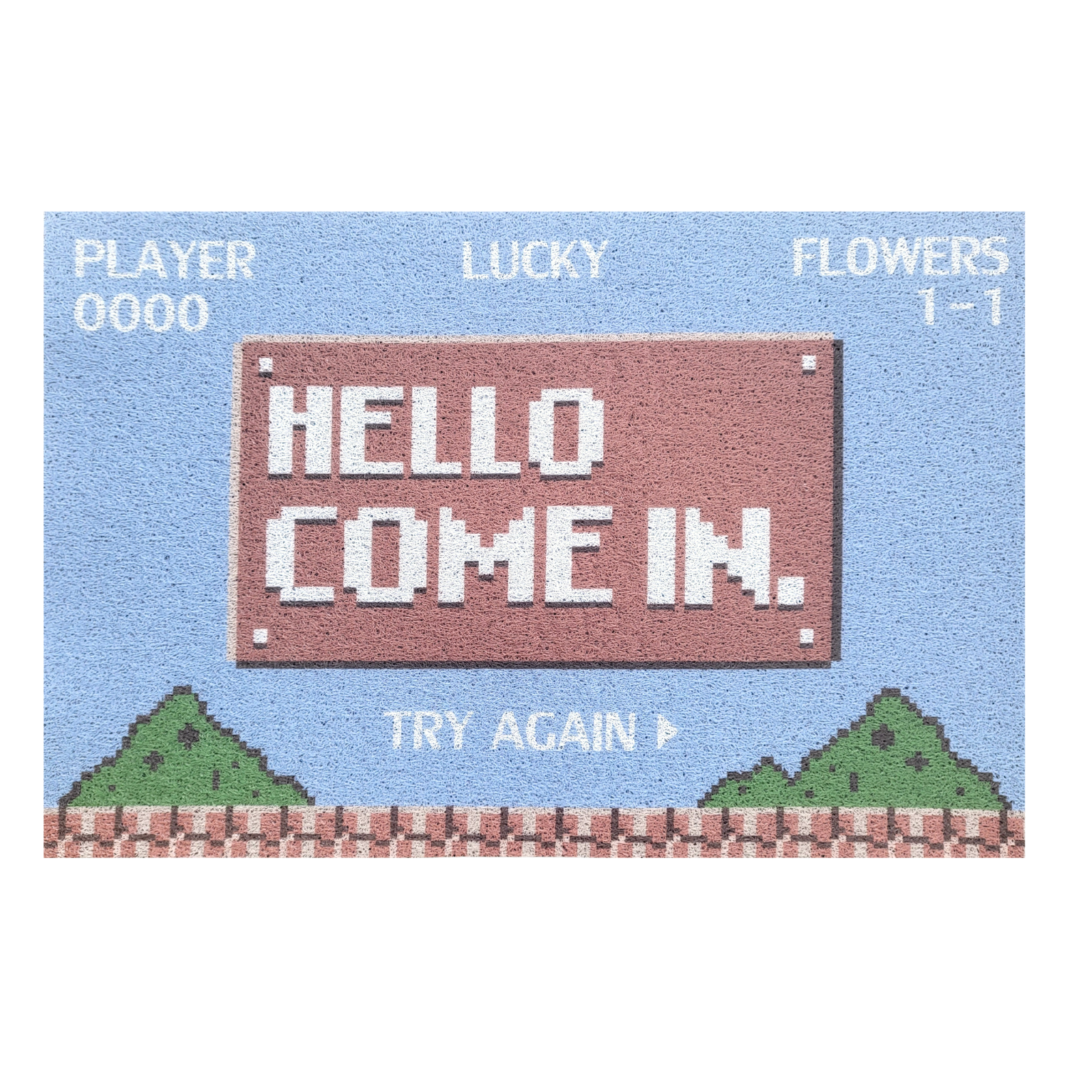 Non-slip Entryway Mat W&M Welcome Doormat 48x32 Inch - Funny Cartoon ...
