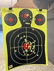 Amazon.com : Splatterburst Targets - 18 x 24 inch - Silhouette Splatter ...