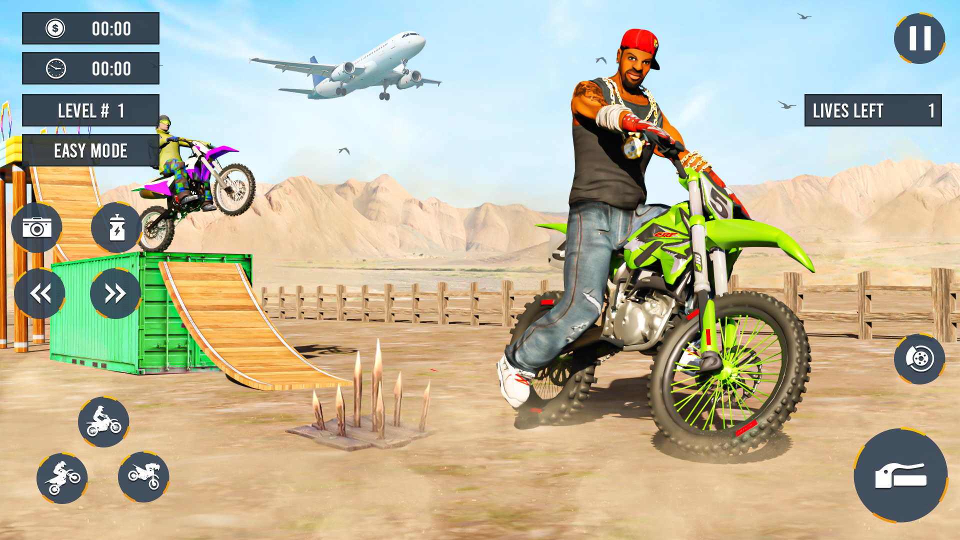 Bike Stunt Subway Racing Games || Dirt Bike Stunt Race 3D || Moto X3M ...