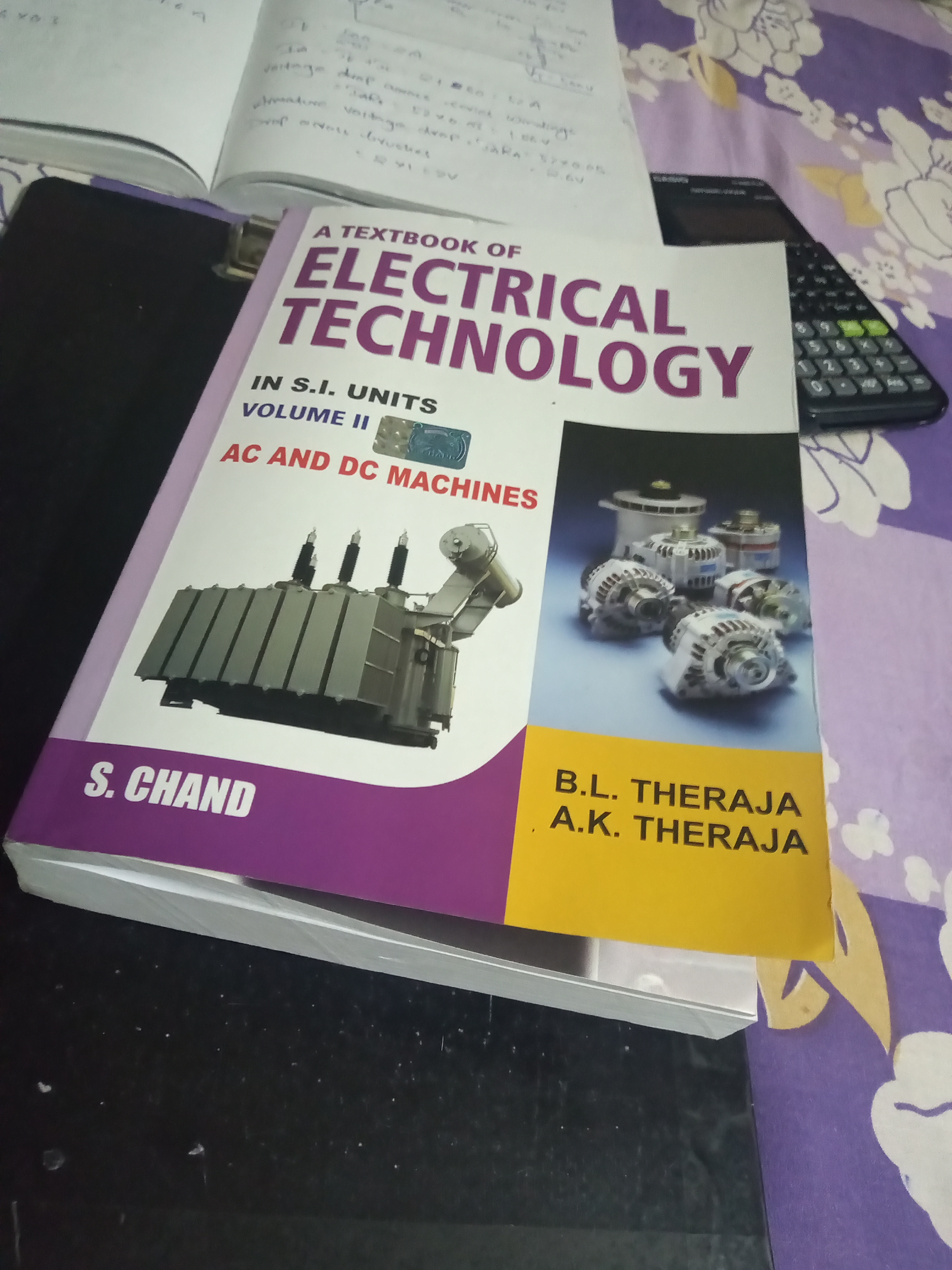 A Textbook of Electrical Technology Volume II AC and DC Machines