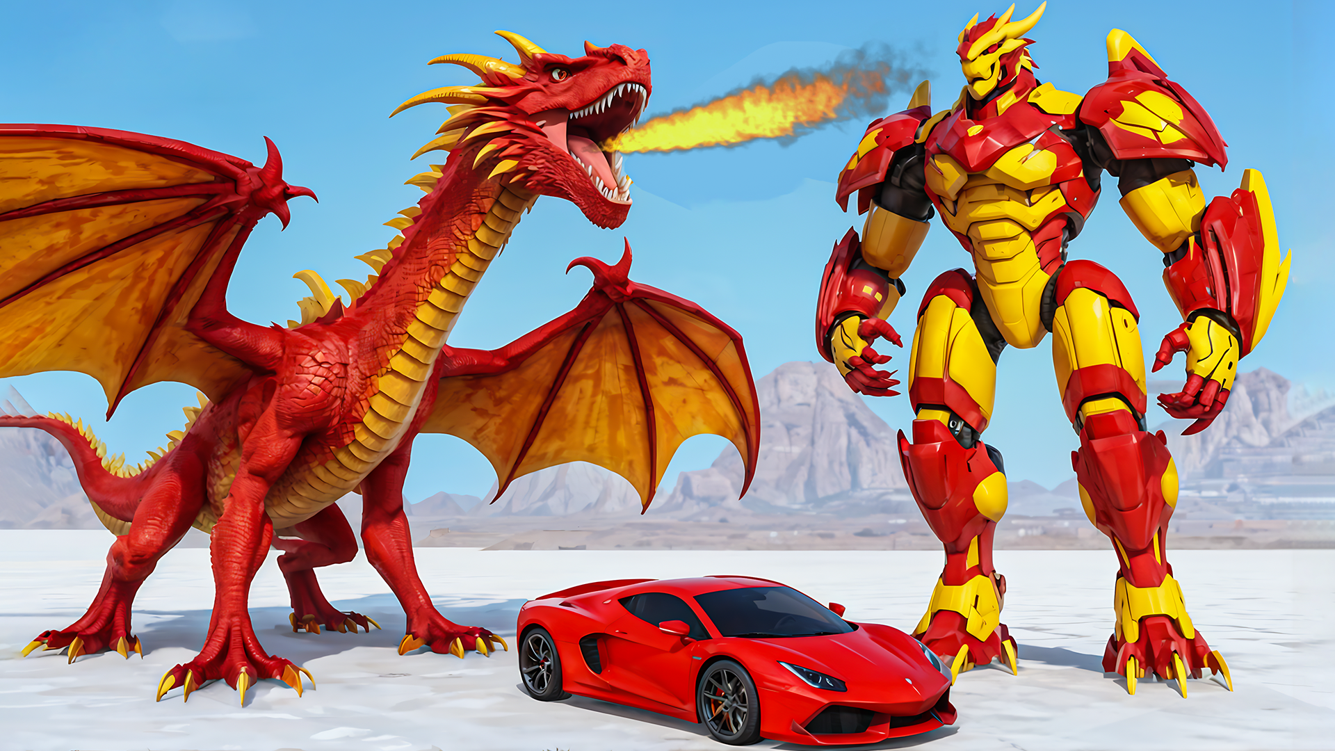 Dragon Robot Mech War Fighting - Transformation Game 2025 - App on ...