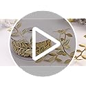 Amazon.com: Green Leaf Ribbon 20 Yards Artificial Green Leaves Trim ...
