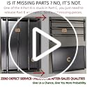 Amazon.com: Metal 6 Tier Rolling Cart with 6 Drawers,1 Table Top & 4 ...