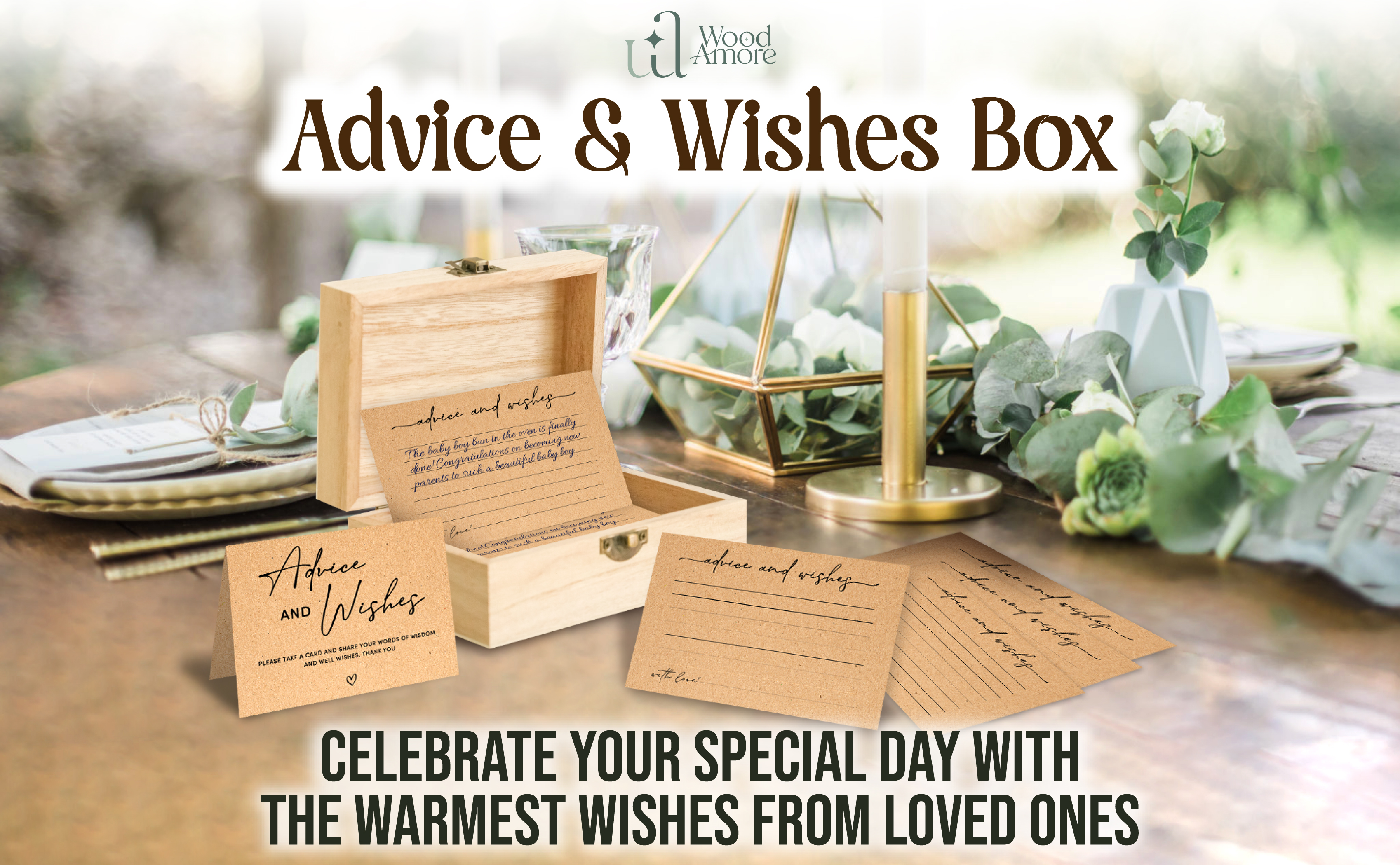 Wedding wish box ideas | Honestweddingadvice.com