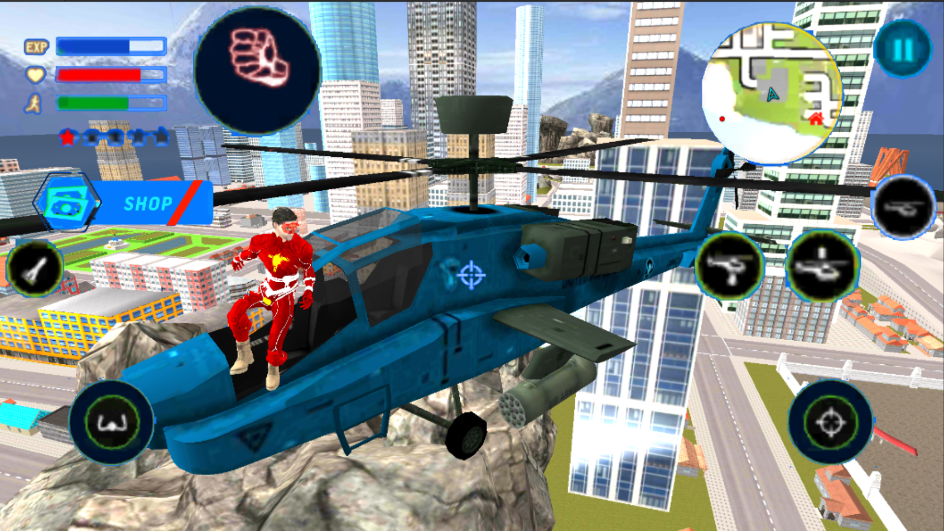 Super Speed Flash Hero Fighting Games - Open World Flying Spider Rope ...