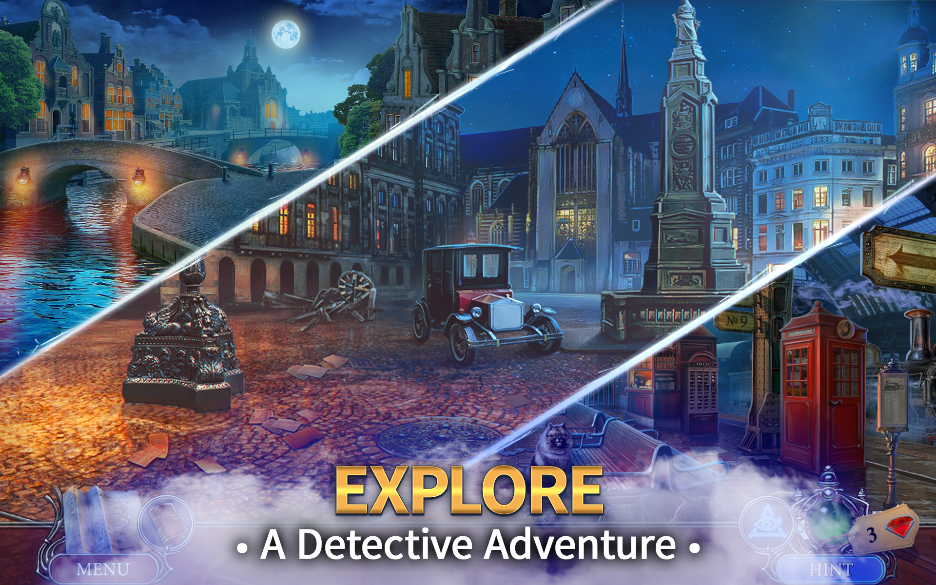 Dark City: Amsterdam (F2P) - Free Detective Hidden Objects Puzzle ...