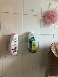 Addis 517874 Invisifix Bathroom Shower Storage Caddy Holder ...