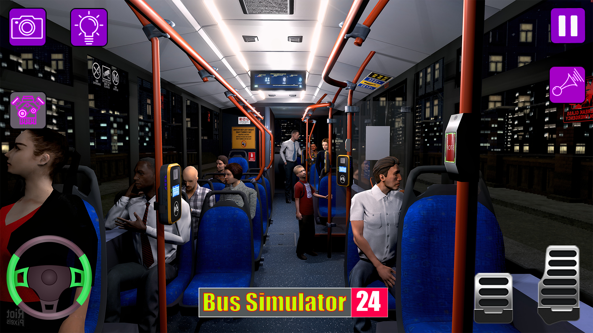 Bus Simulator 2025: Real Coach Driving Game 3D - Euro City Bus, Public ...