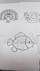 G.F. Gommettes rondes, Gommettes enfants, 4000 Gommettes-35 plaquettes ...