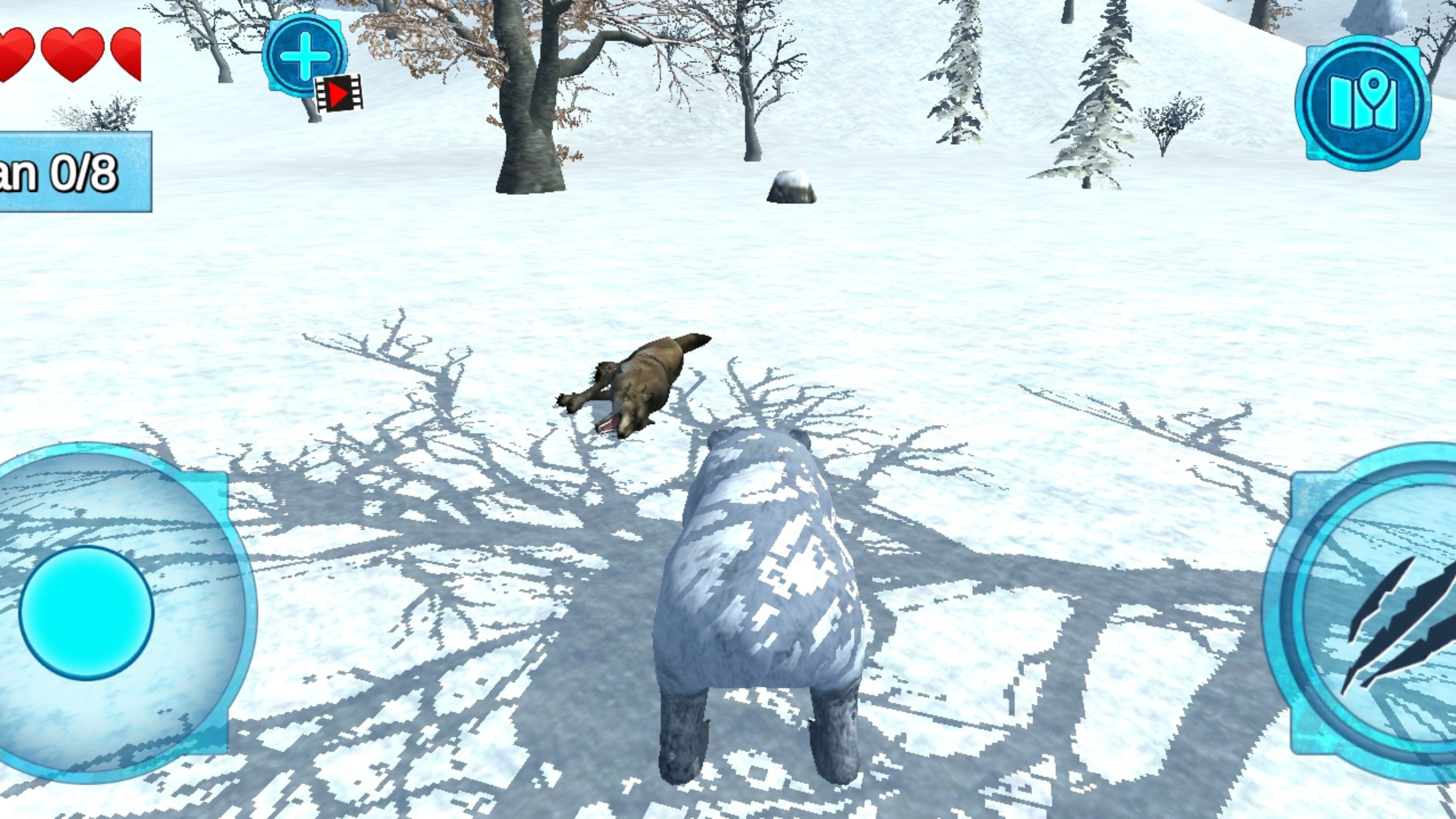 Polar Bear Wildlife Hunting- Snow Arctic Predator Simulator - App on ...