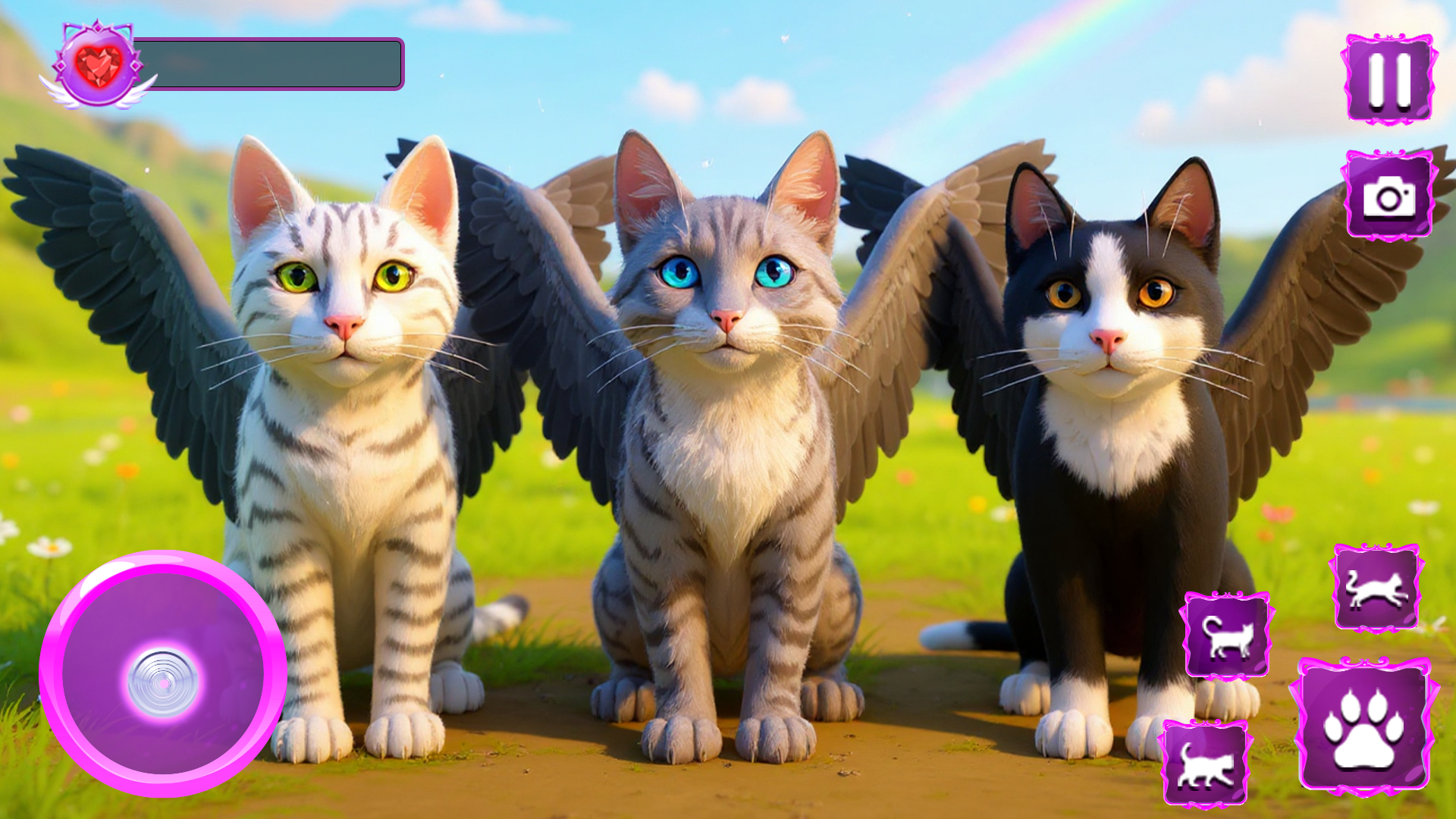 My Flying Wild Cat Family Simulator – Jungle Survival Adventure with ...