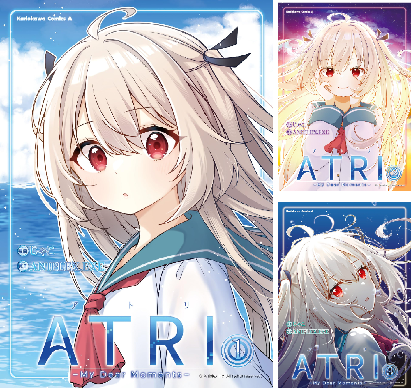 Amazon.co.jp: ATRI -My Dear Moments-（2） (角川コミックス・エース) 電子書籍: じゃこ ...