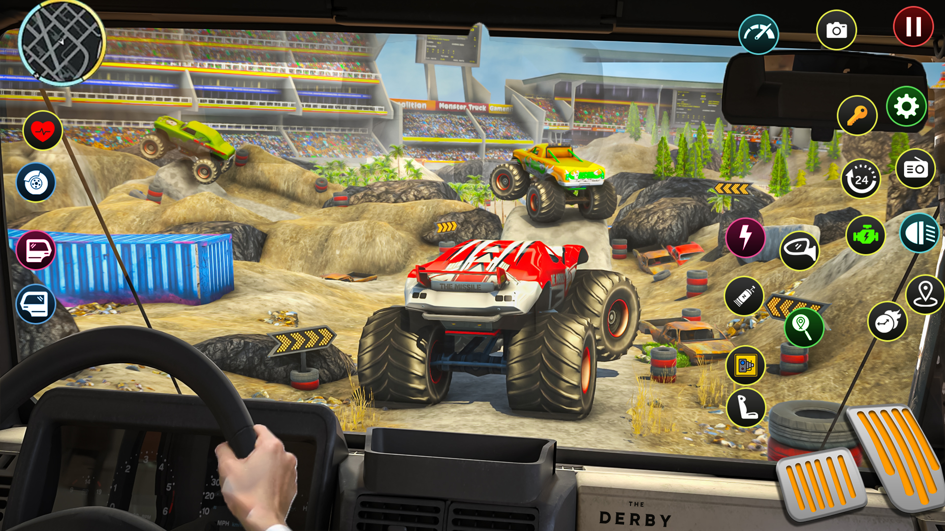 Monster Truck Demolition Derby 2025 - Monster Truck Crash Game - App on ...