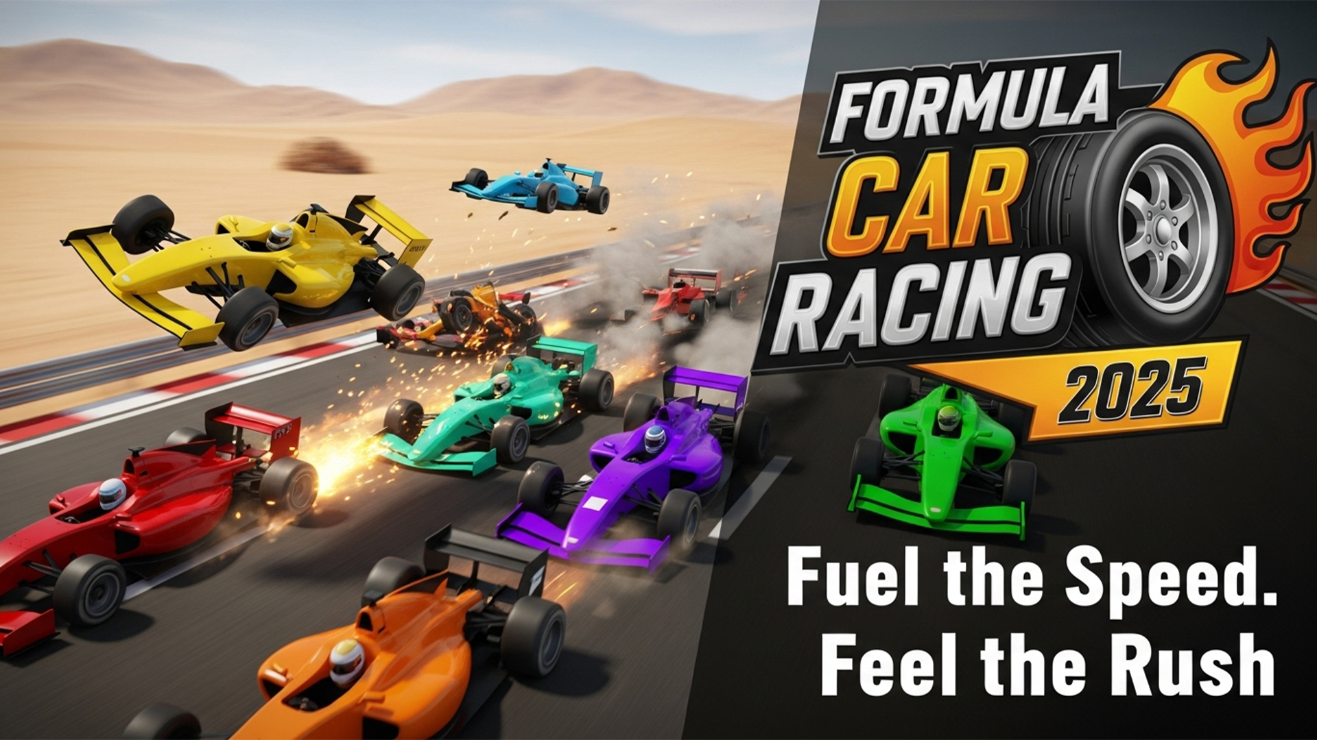 Real Formula Car Racing Games: Stunt Tracks, Team Rivals & Speed ...