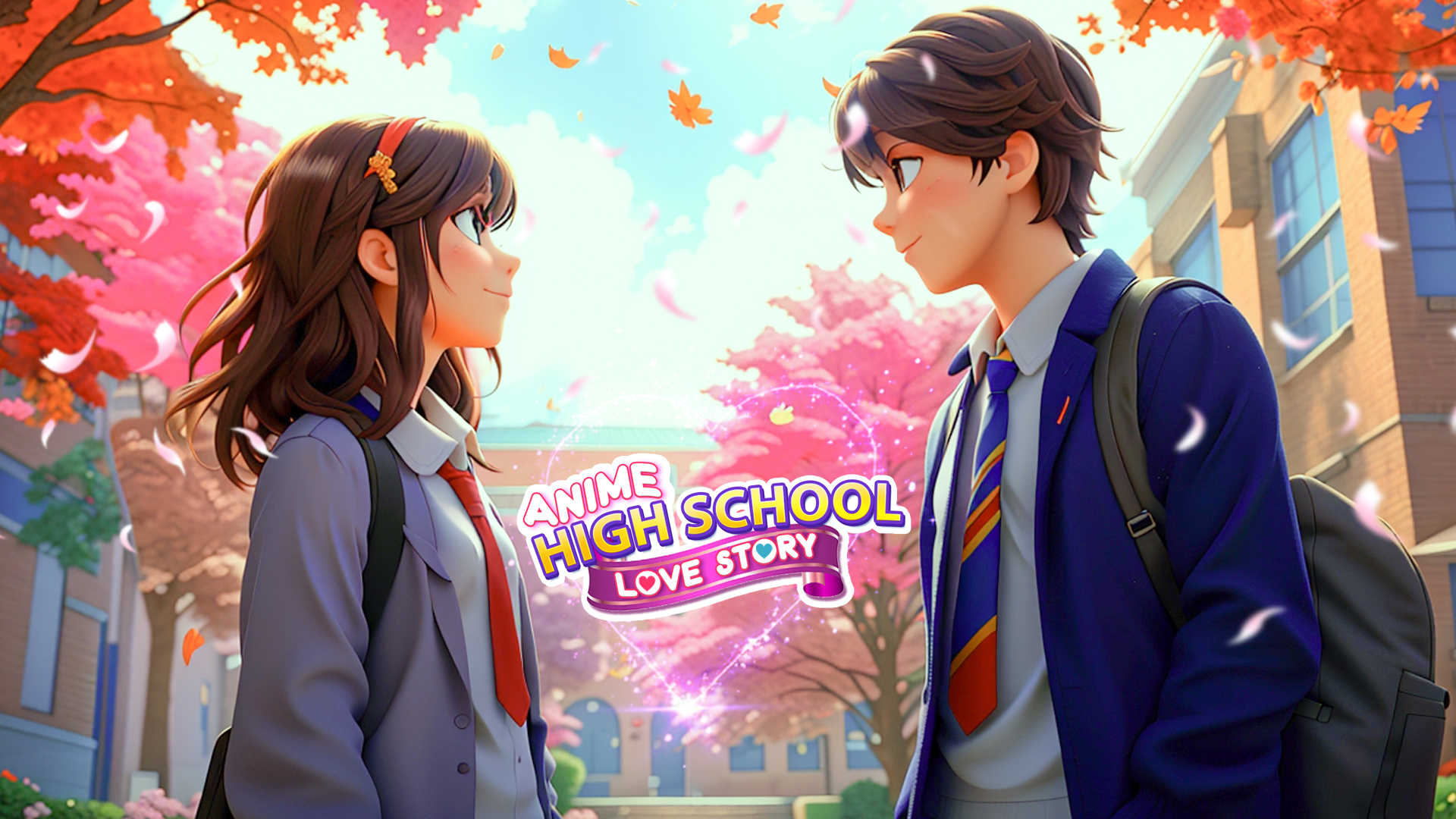 Anime High School Sakura Simulator: Girl Crush Love Story & School Life ...