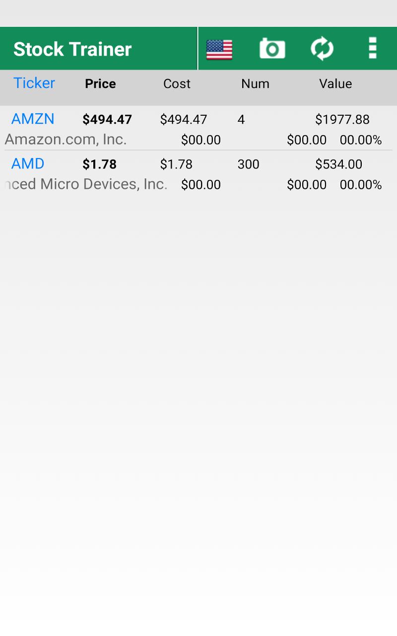 Stock Trainer: Virtual Trading - App on Amazon Appstore