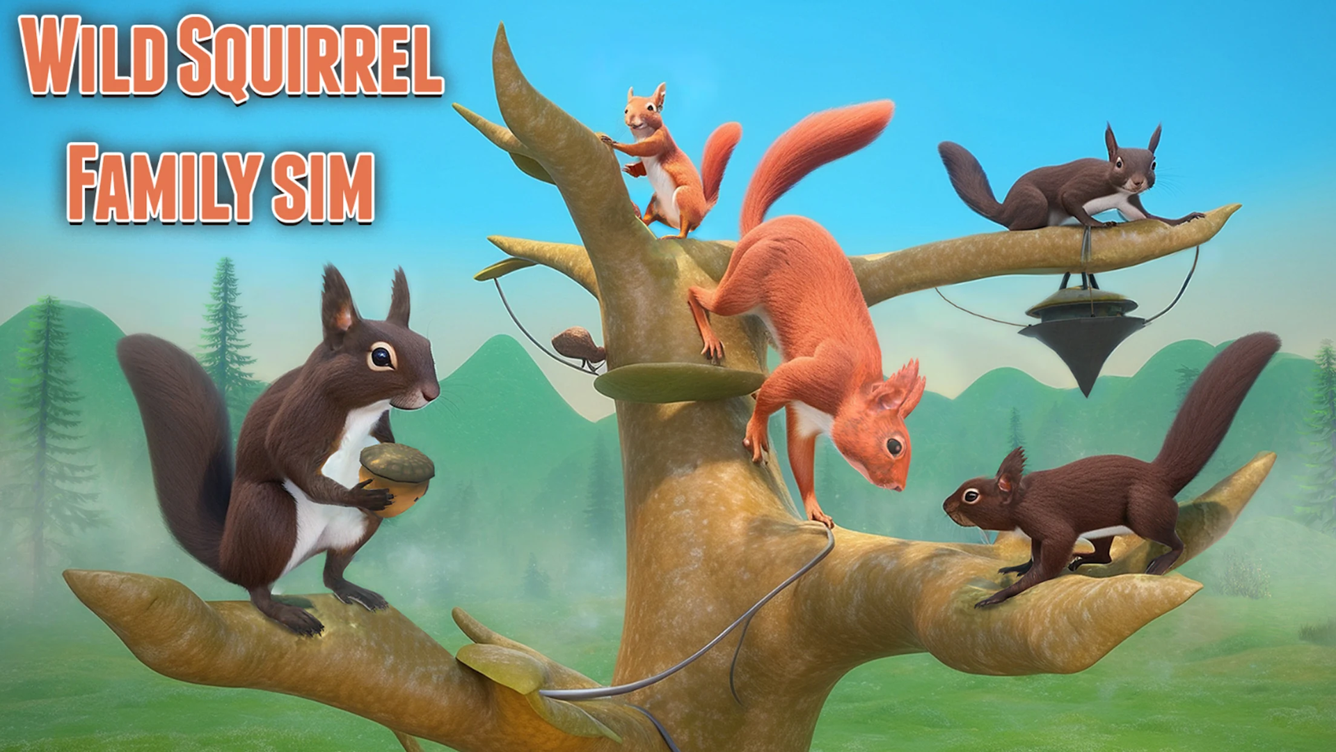 Wild Squirrel Life Simulator - Squirrel Hero | Gun Shooting Game - App ...