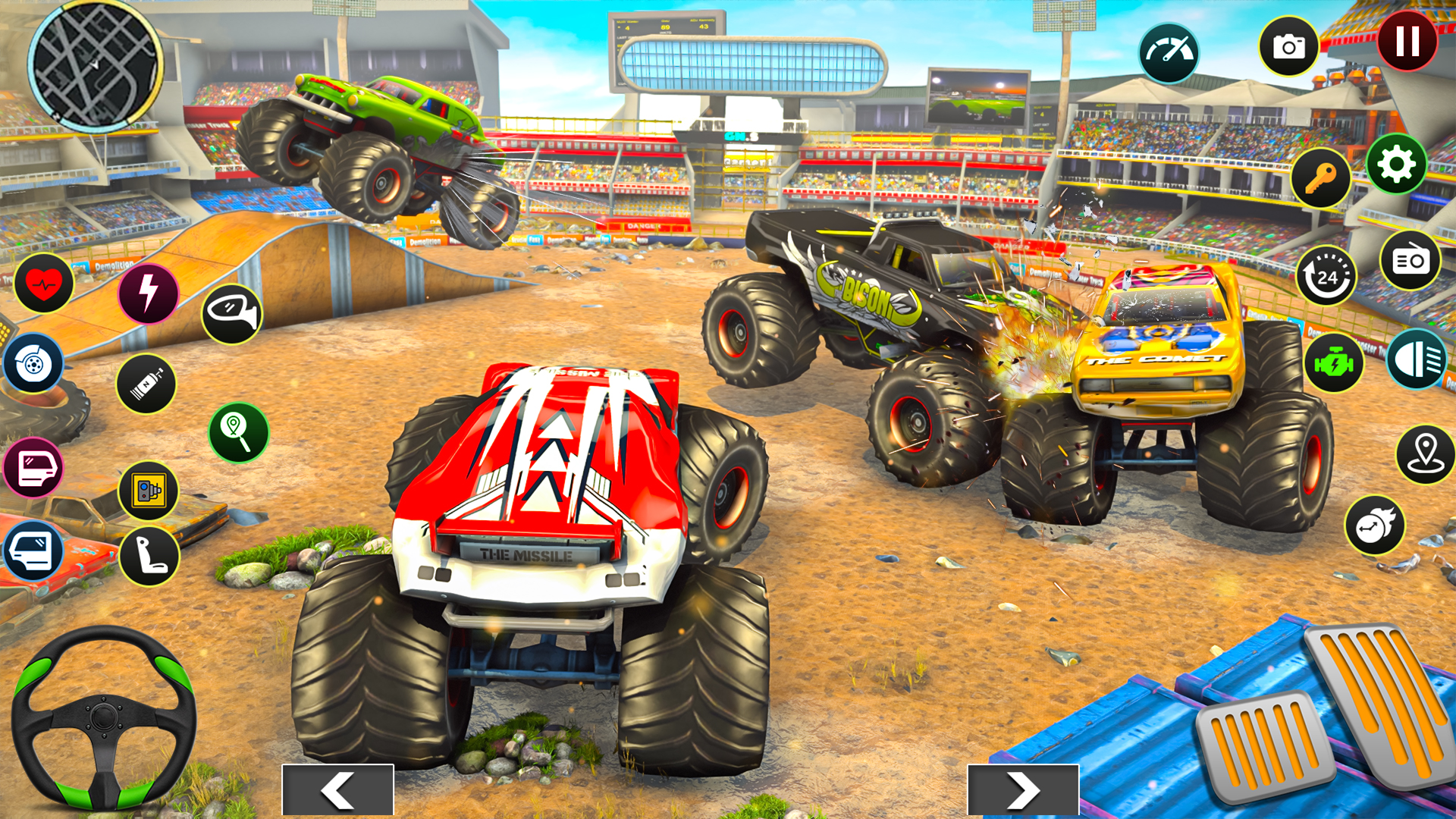 Monster Truck Demolition Derby 2025 - Monster Truck Crash Game - App on ...