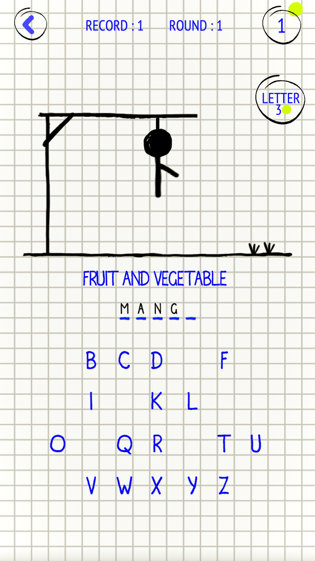 Hangman Words - Guess, Search, Find The Word Brain Test Puzzle Games ...