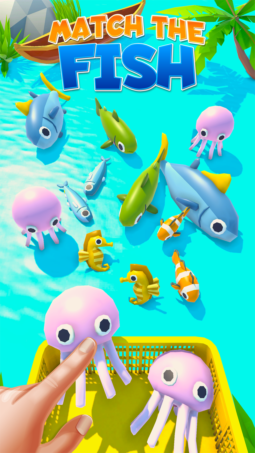 Match Fish 3D - Sort Puzzle:Amazon.co.jp:Appstore for Android