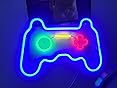 LED Game Neon Sign Gamepad Shape LED Sign Light Gamer Gift for Teen ...