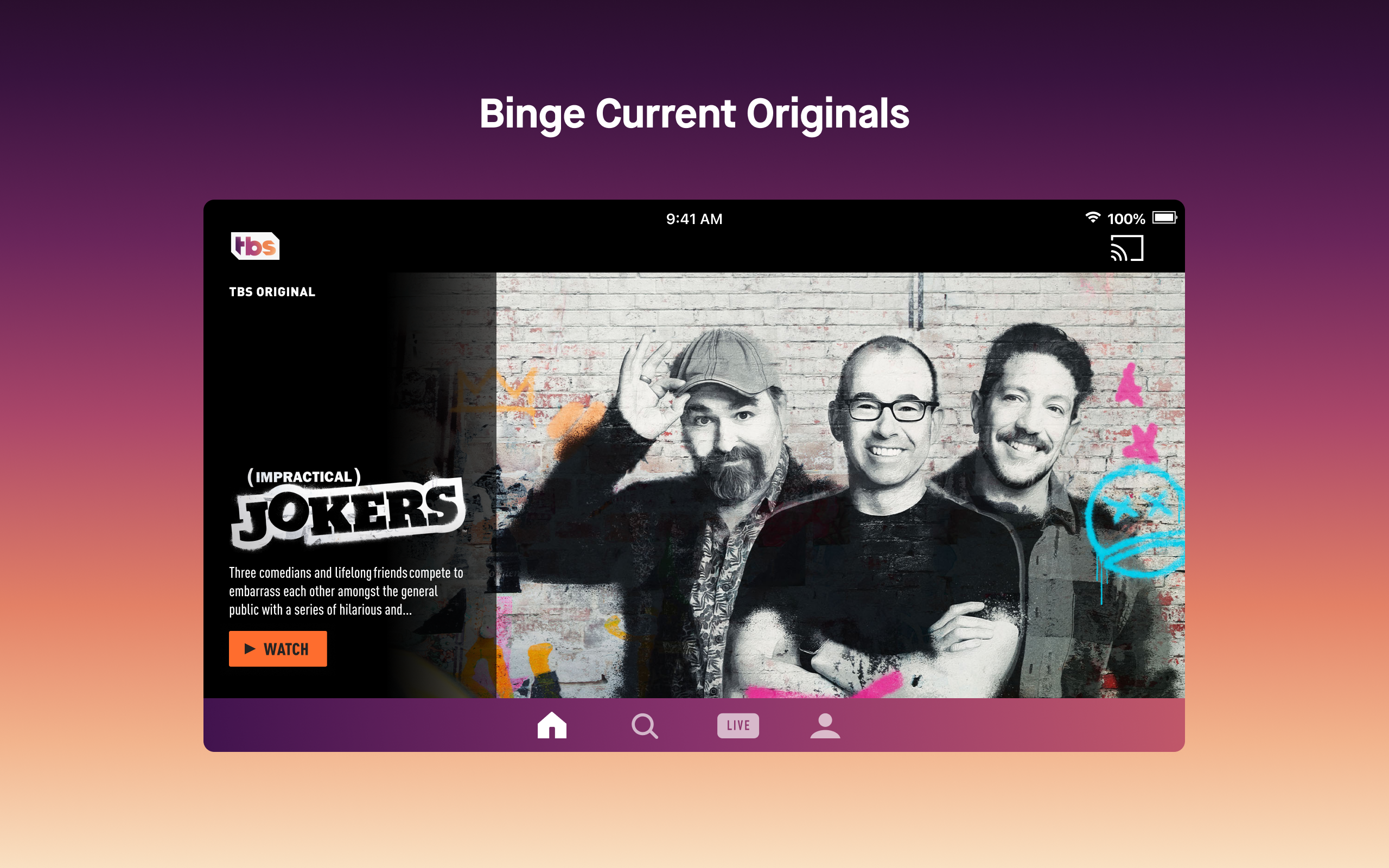 Watch TBS - App on Amazon Appstore