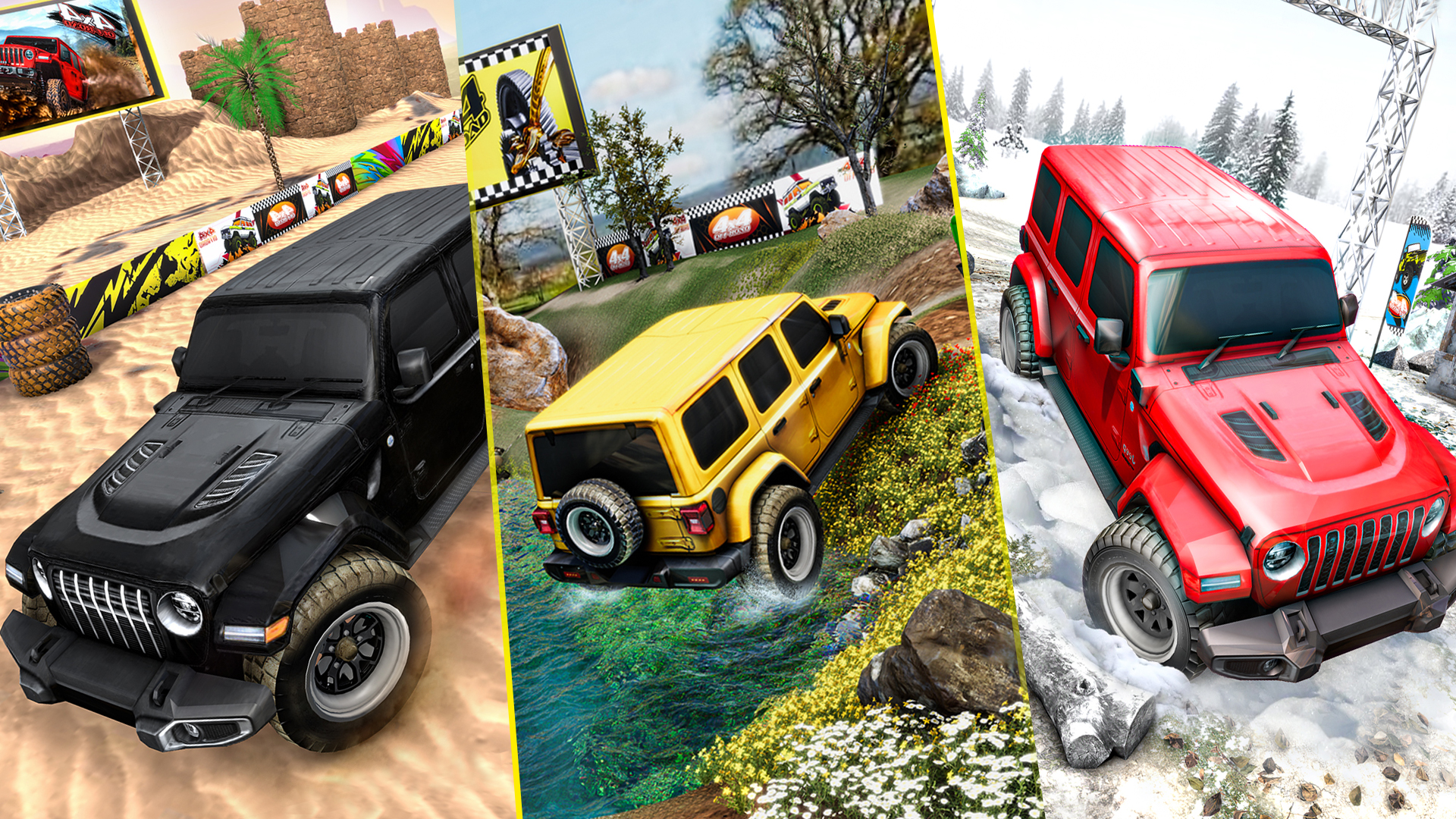 Offroad SUV 4x4 Driving Simulator Game, Offroad Jeep Driving Simulator ...