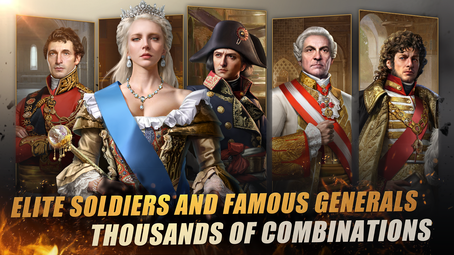 Grand War 2: Napoleonic War Strategy Games, Strategy is key to win ...